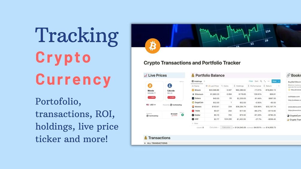 Crypto Portfolio Live Tracker