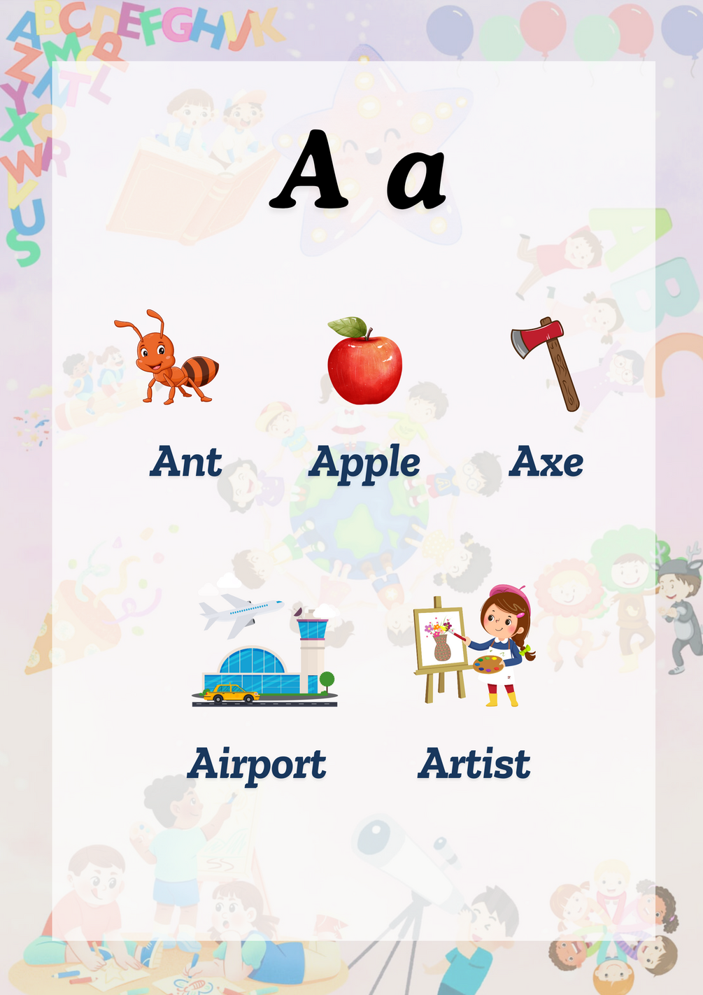 Alphabet Explorer: A Fun & Colorful A-Z Picture Book!