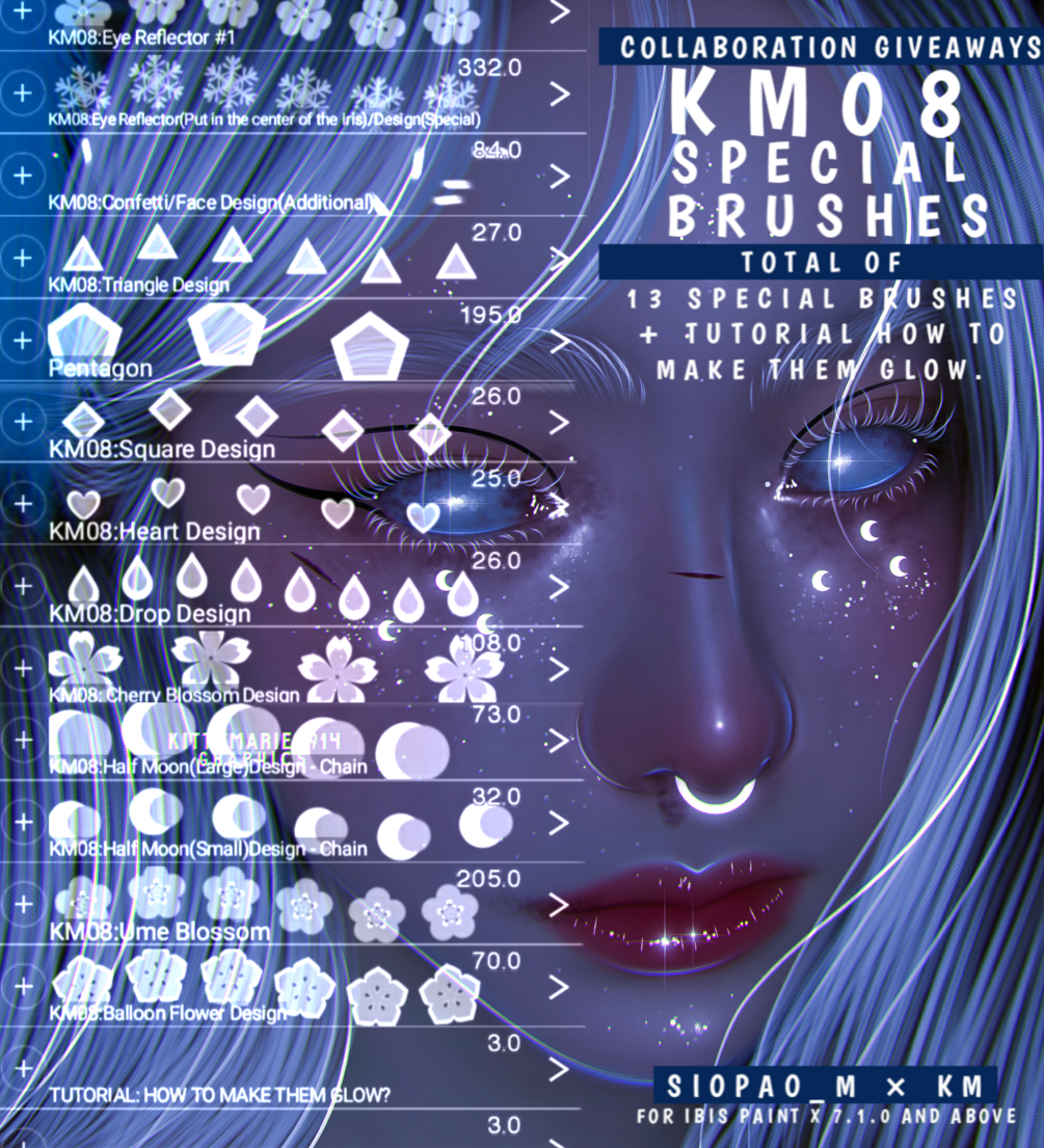 KM08 × Siopao_m Special Brushes