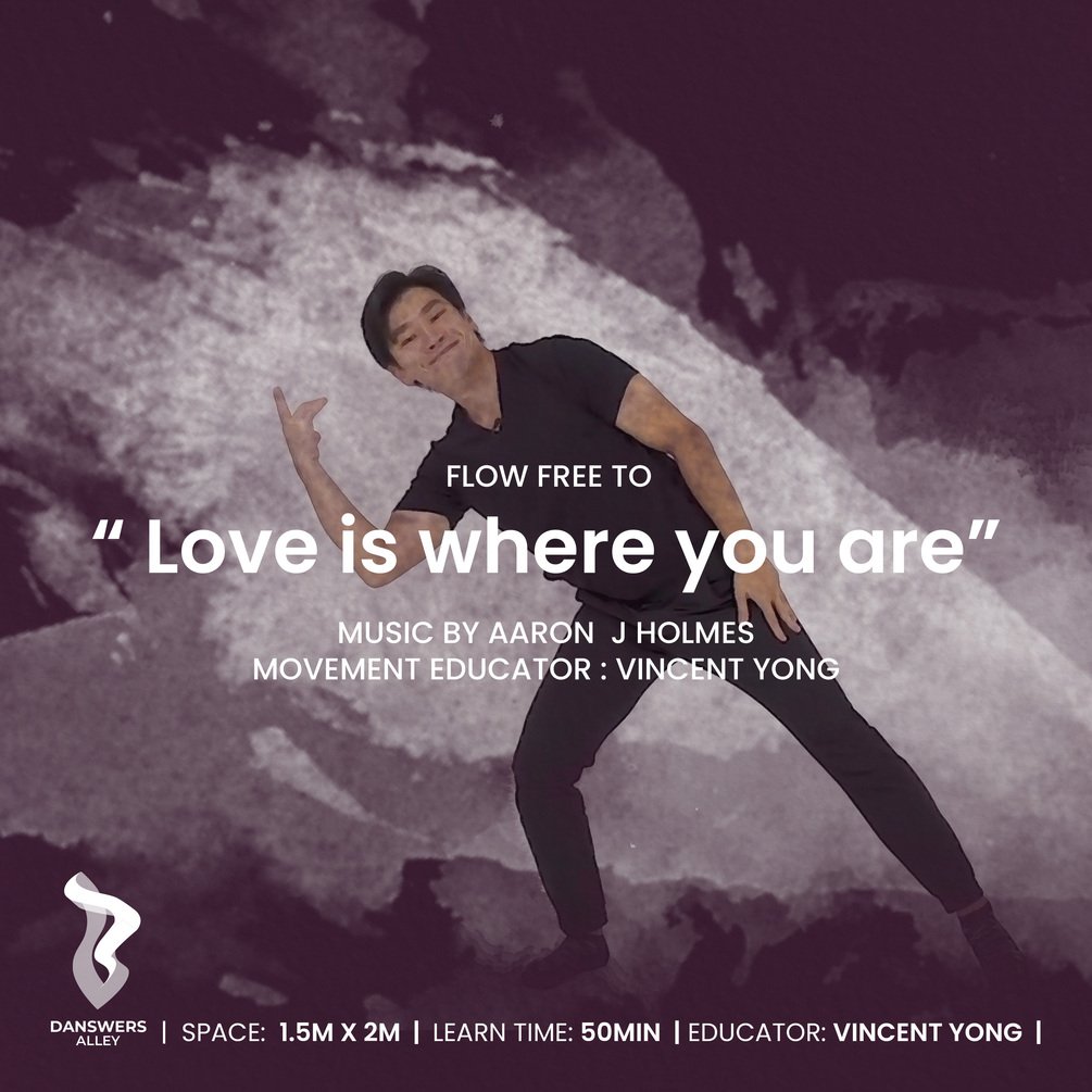 "Love is where you are" by Aaron J Holmes