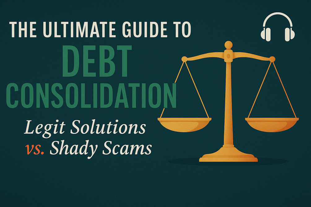 The Ultimate Guide to Debt Consolidation – Legit Solutions vs. Shady Scams