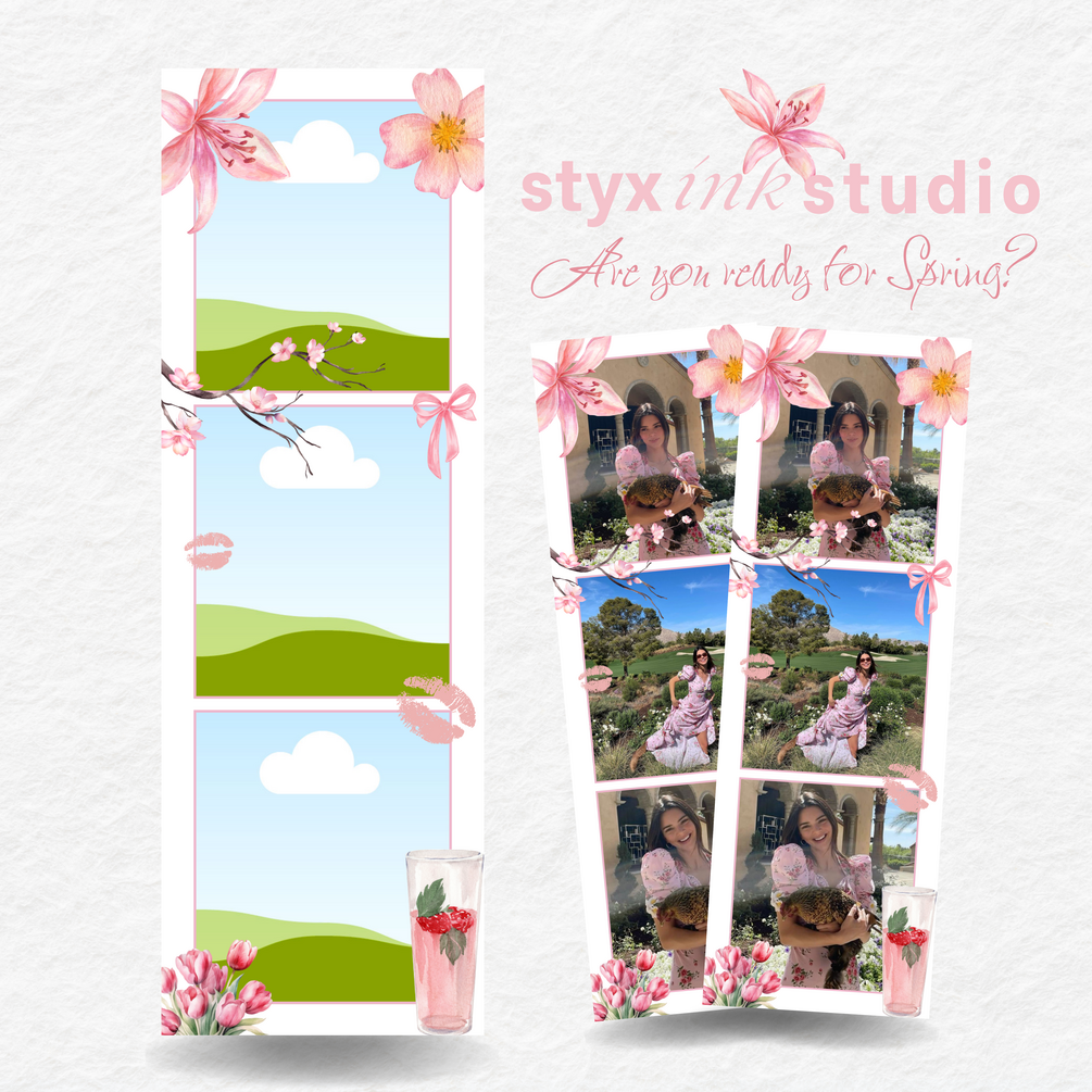 Spring Photo Strips