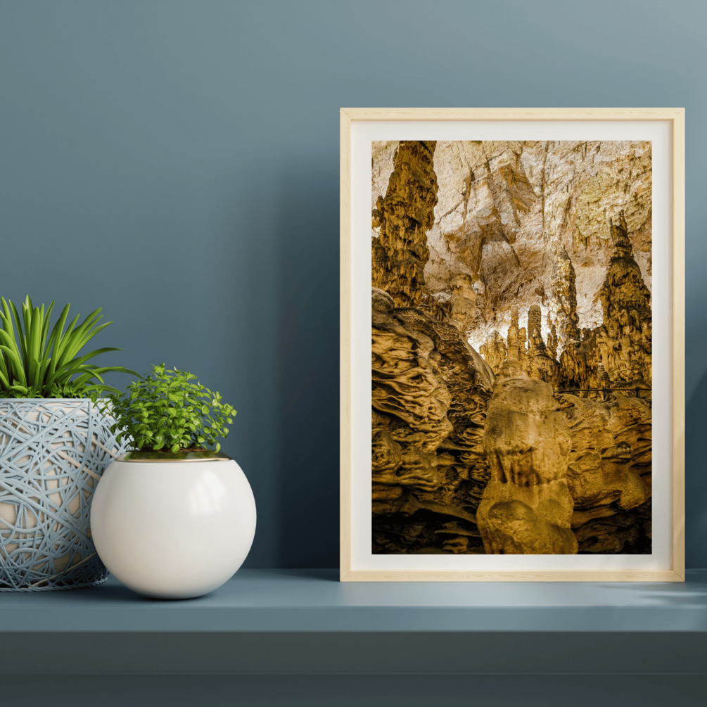 Postojna Caves in Portrait size I Travel photo prints I High-resolution ...