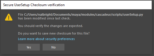 Maya Cascadeur Bridge