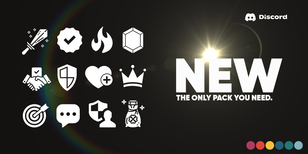 Discord Icons: Platinum Pack