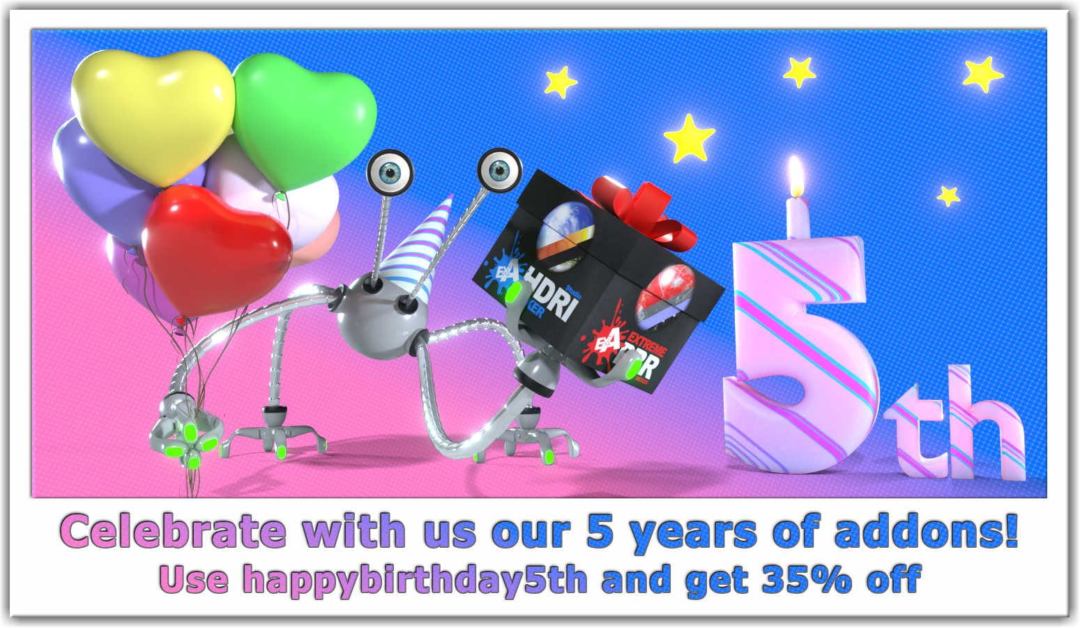 Cyber Holograms - Materials For Blender and Extreme PBR