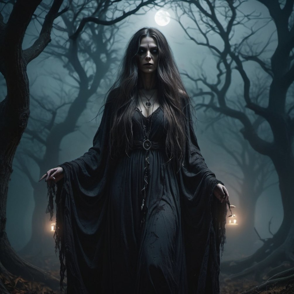 Mystic Femmes - The Wraith Queen – Dark Forest Sorceress