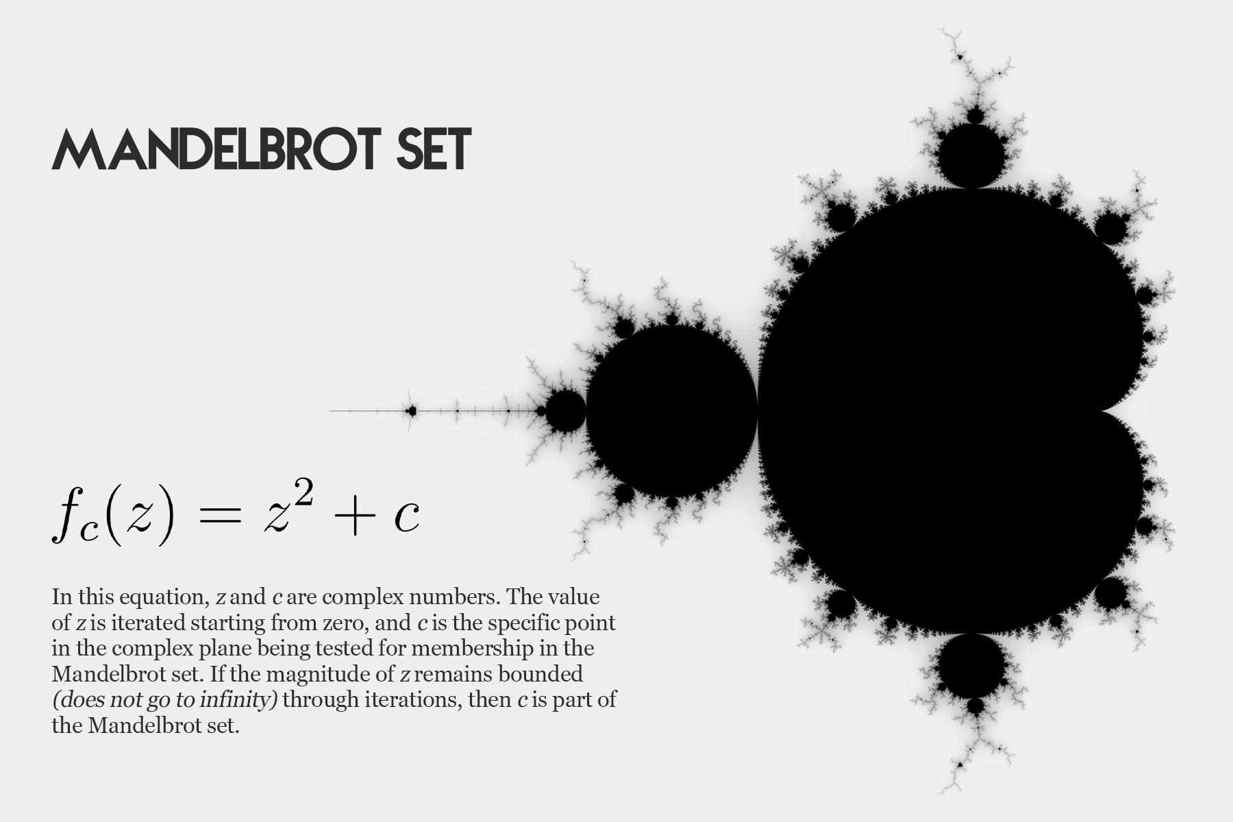 Mandelbrot Set (and FREE mathematics poster) - PhysInHistory