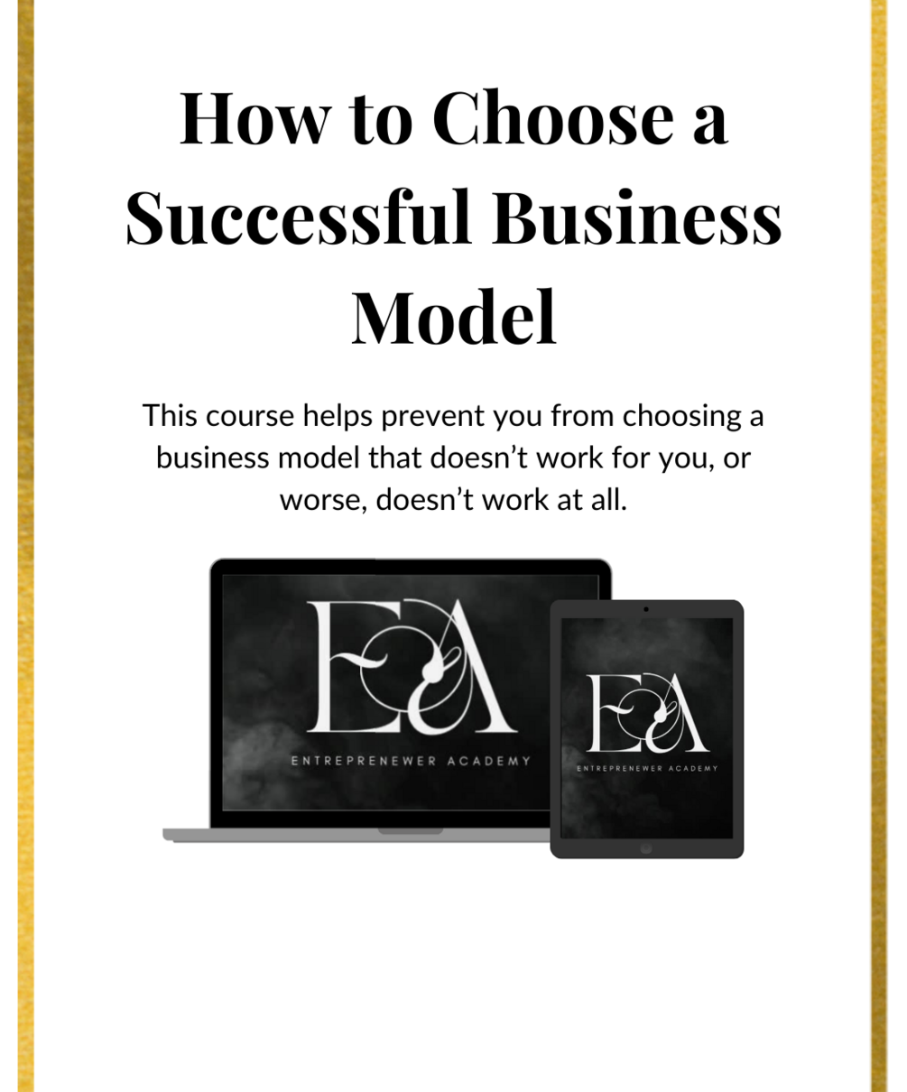 How to choose a successful business model