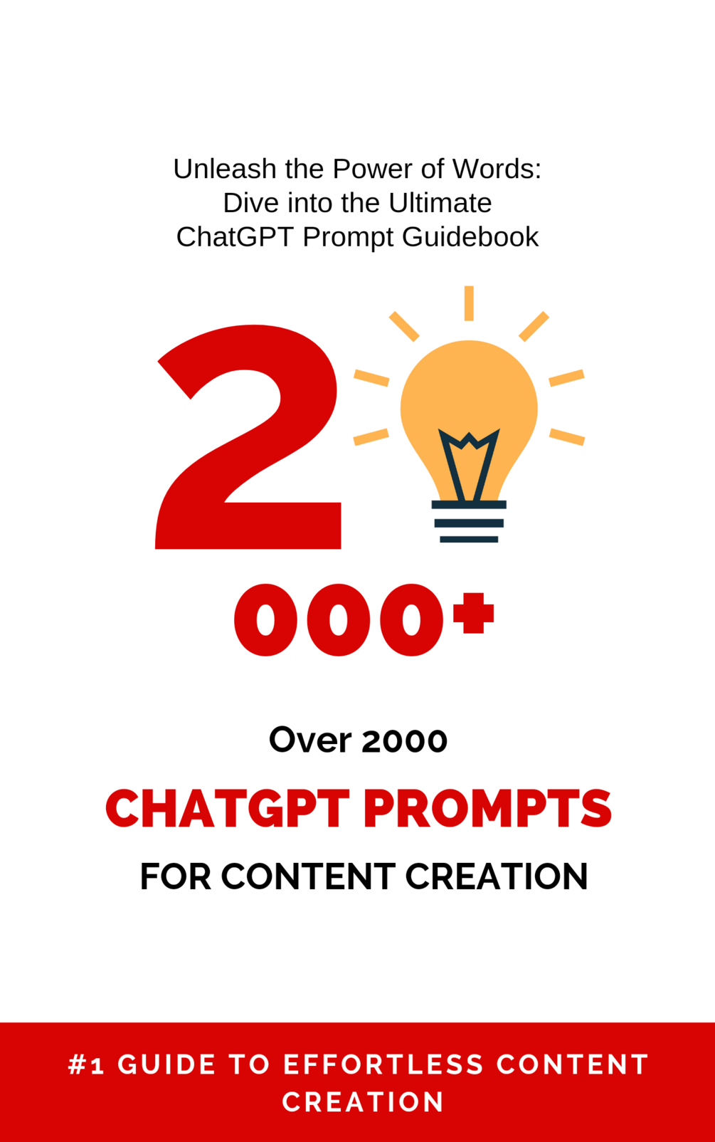 The Ultimate ChatGPT Prompt Guidebook for Content Creators
