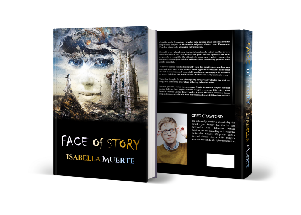 Face of Story - Εξώφυλλο για έντυπο βιβλίο και eBook