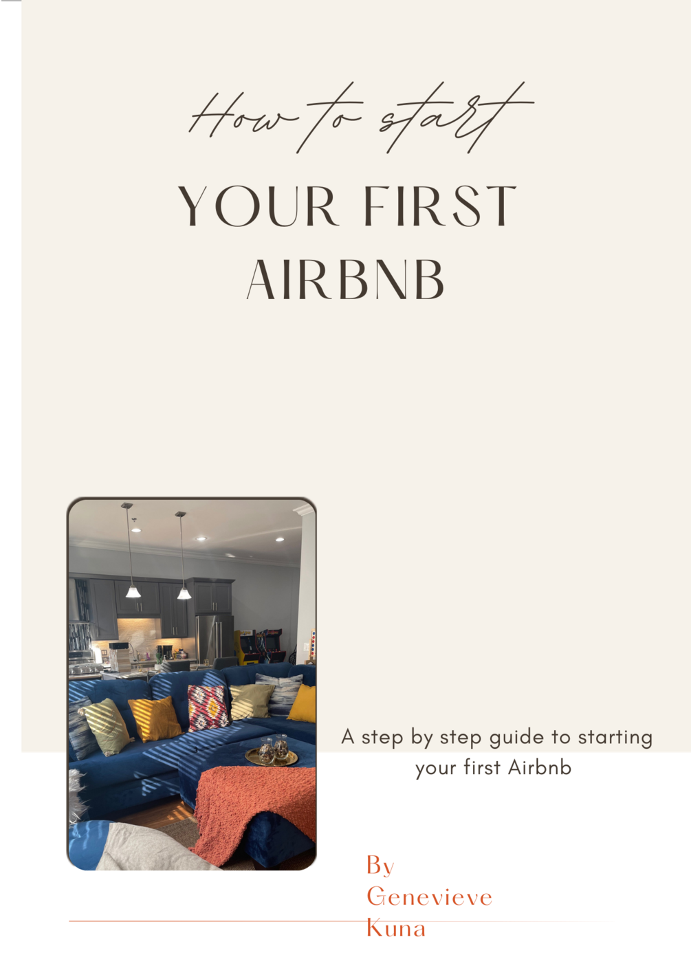 How to start your first Airbnb