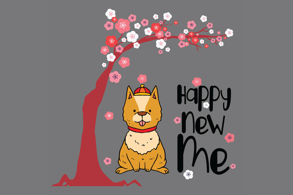 Happy New Me SVG
