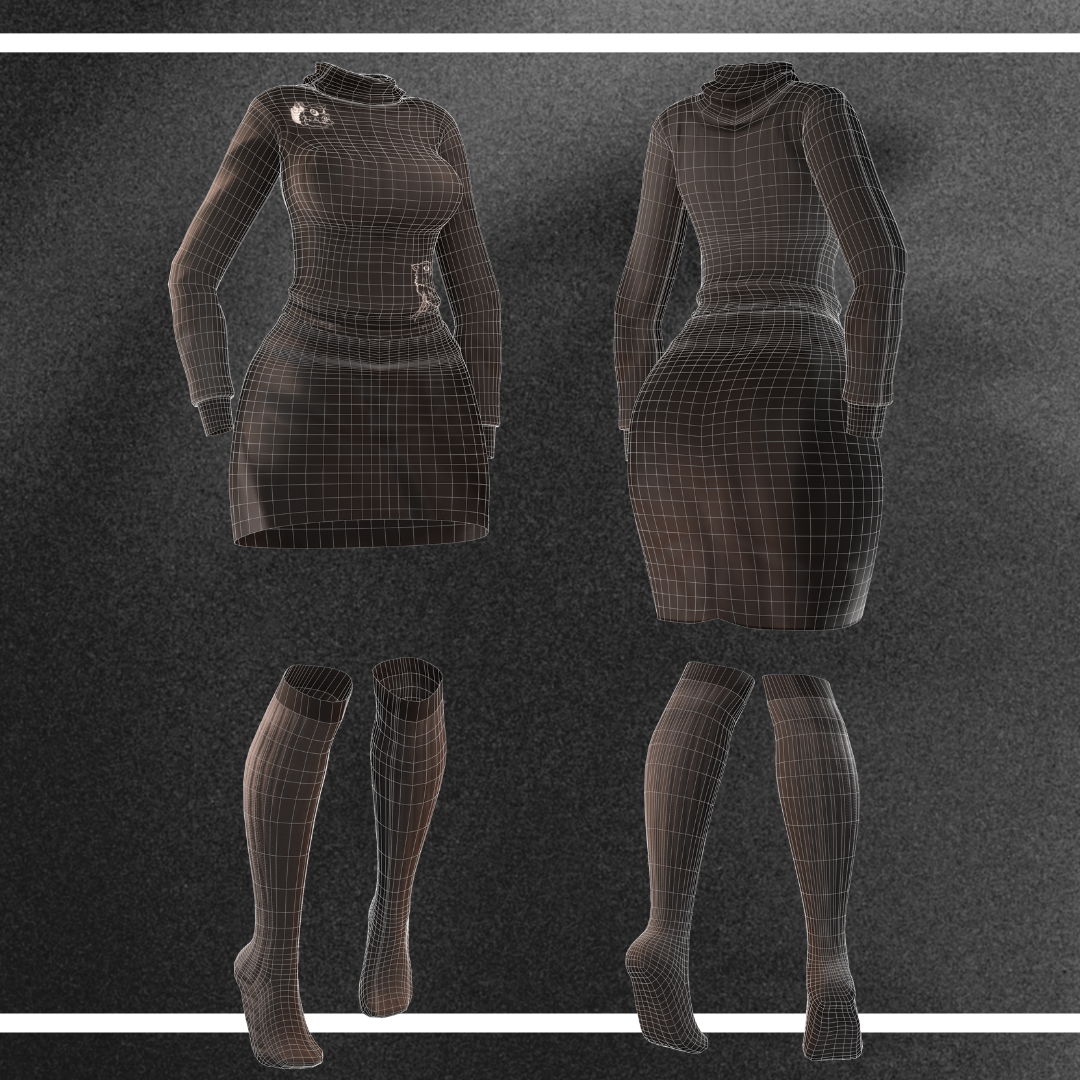 Winter Sett | Free in Server { Vrc Clothing ]