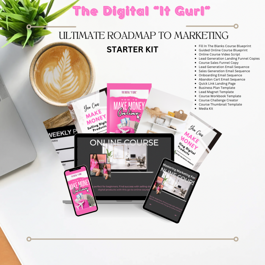 Ultimate Roadmap To Digital Marketing Starter Kit