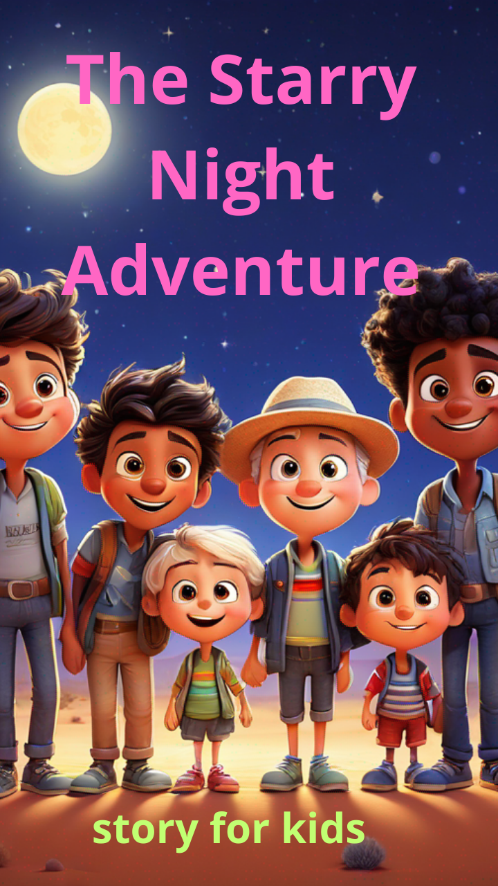 The Starry Night Adventure - Book Story For Kids