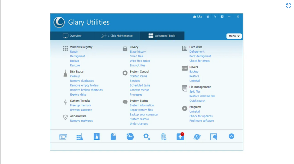 Glary Utilities Pro 5 Glary Utilities Pro 5 system tools and utilities ...
