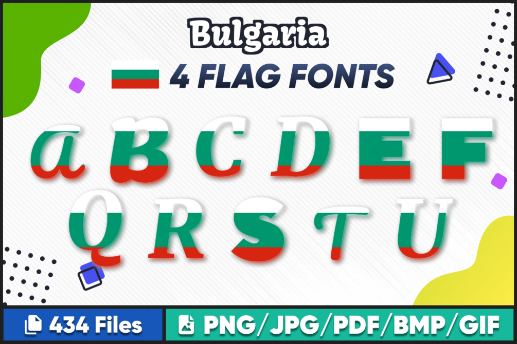 Bulgaria Font free download