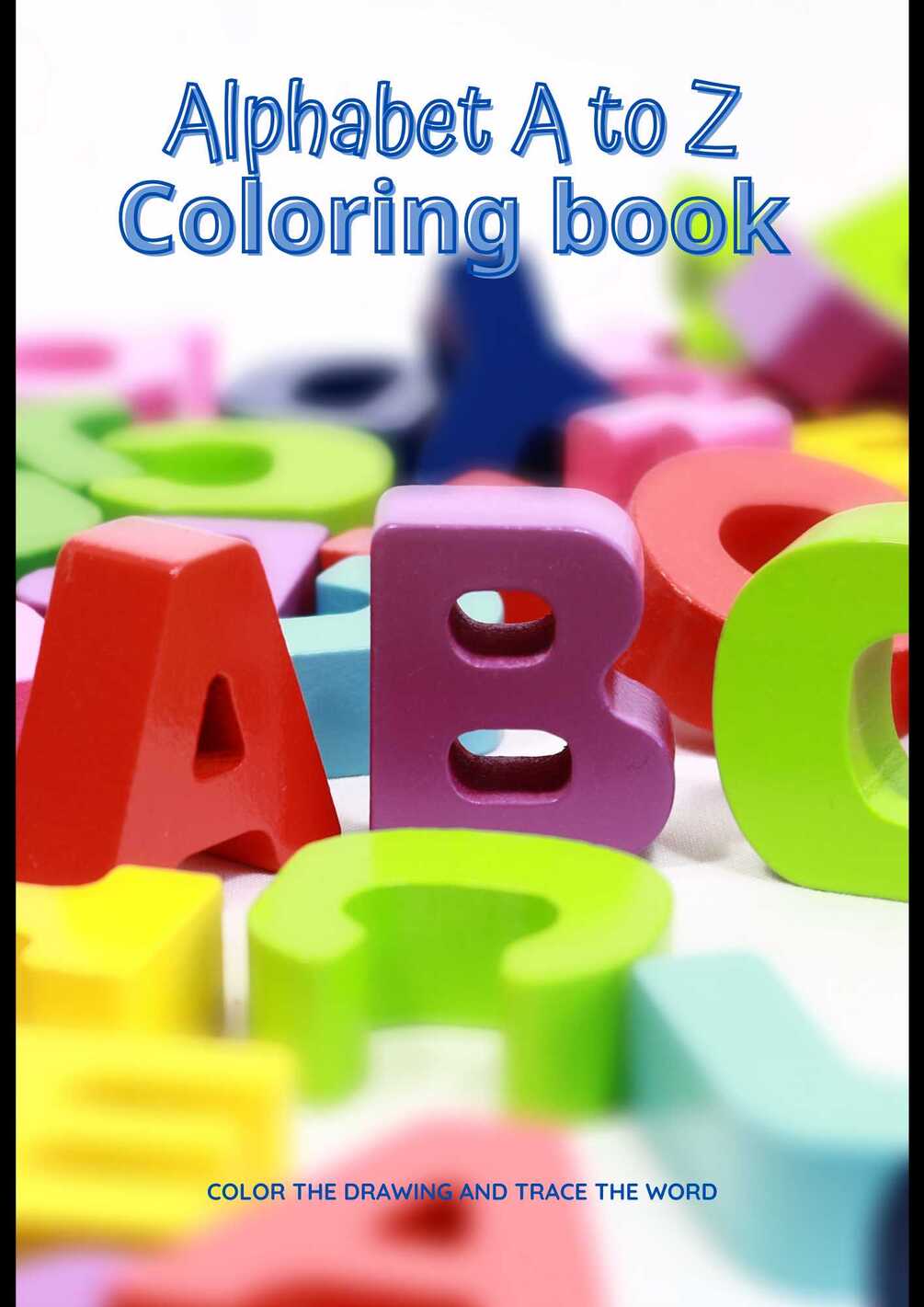 Coloring book The alphabet from A to Z