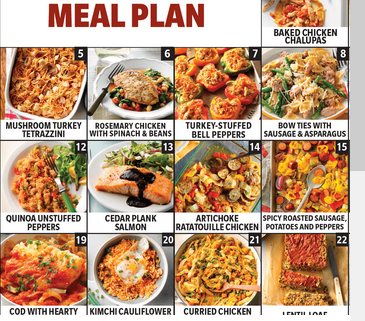 The ultimate 30- Day Meal prep Plan; Healthy And Delicious , Recipes ...