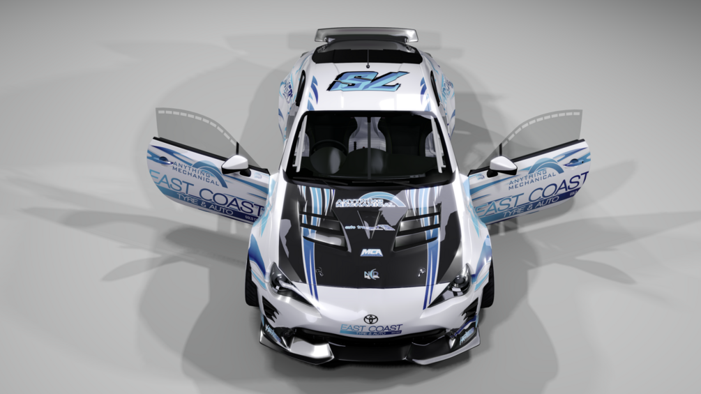 CDT Toyota GT86 TRD Saxon Moyes #75