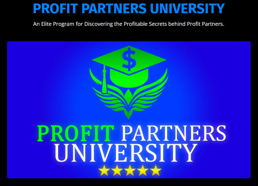 Profit Partners University - Affiliate Marketing Course