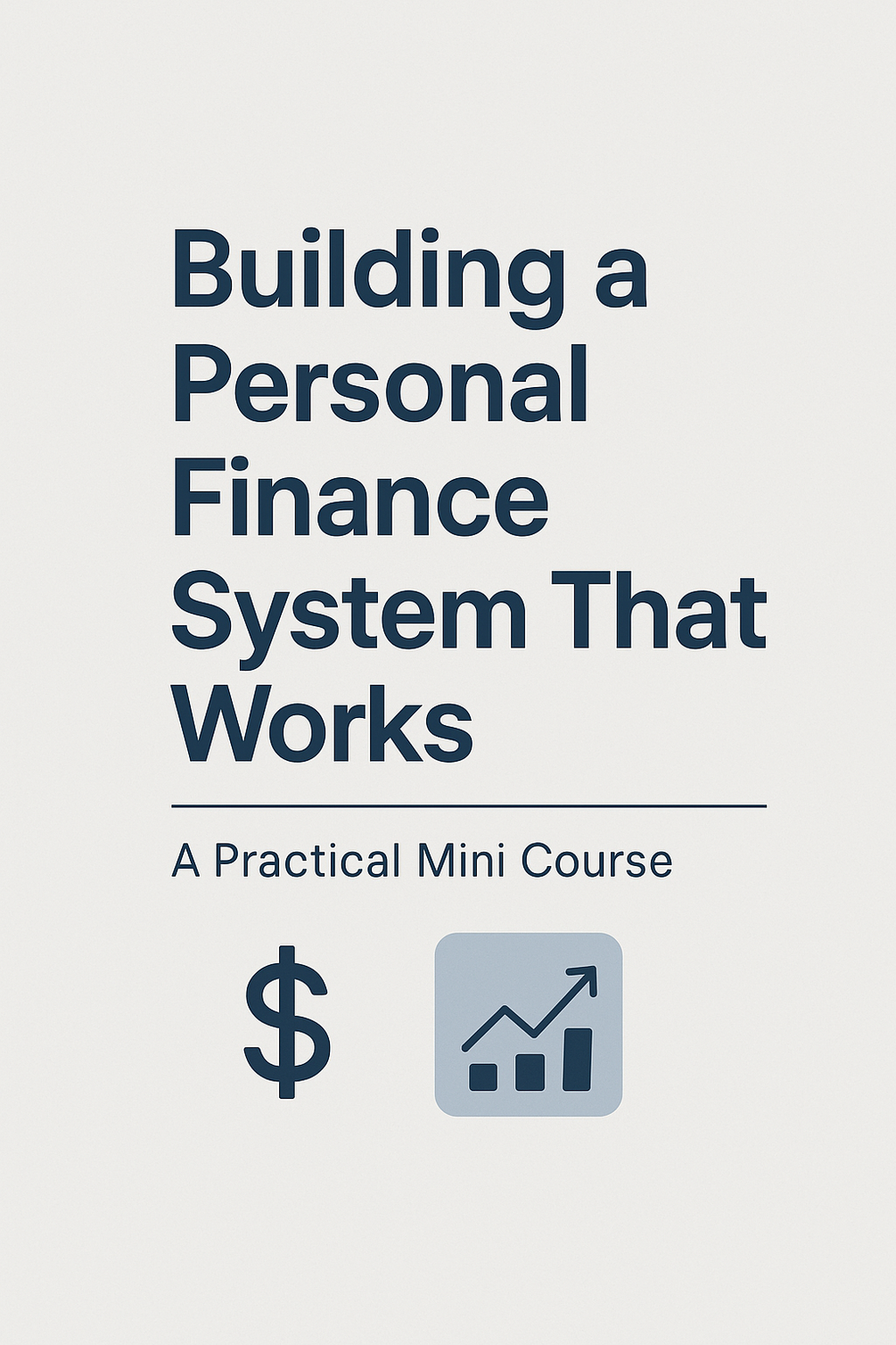 Personal Finance System That Works