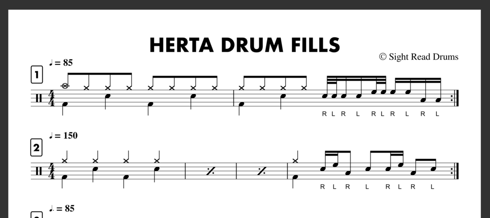 Herta Drum Fills