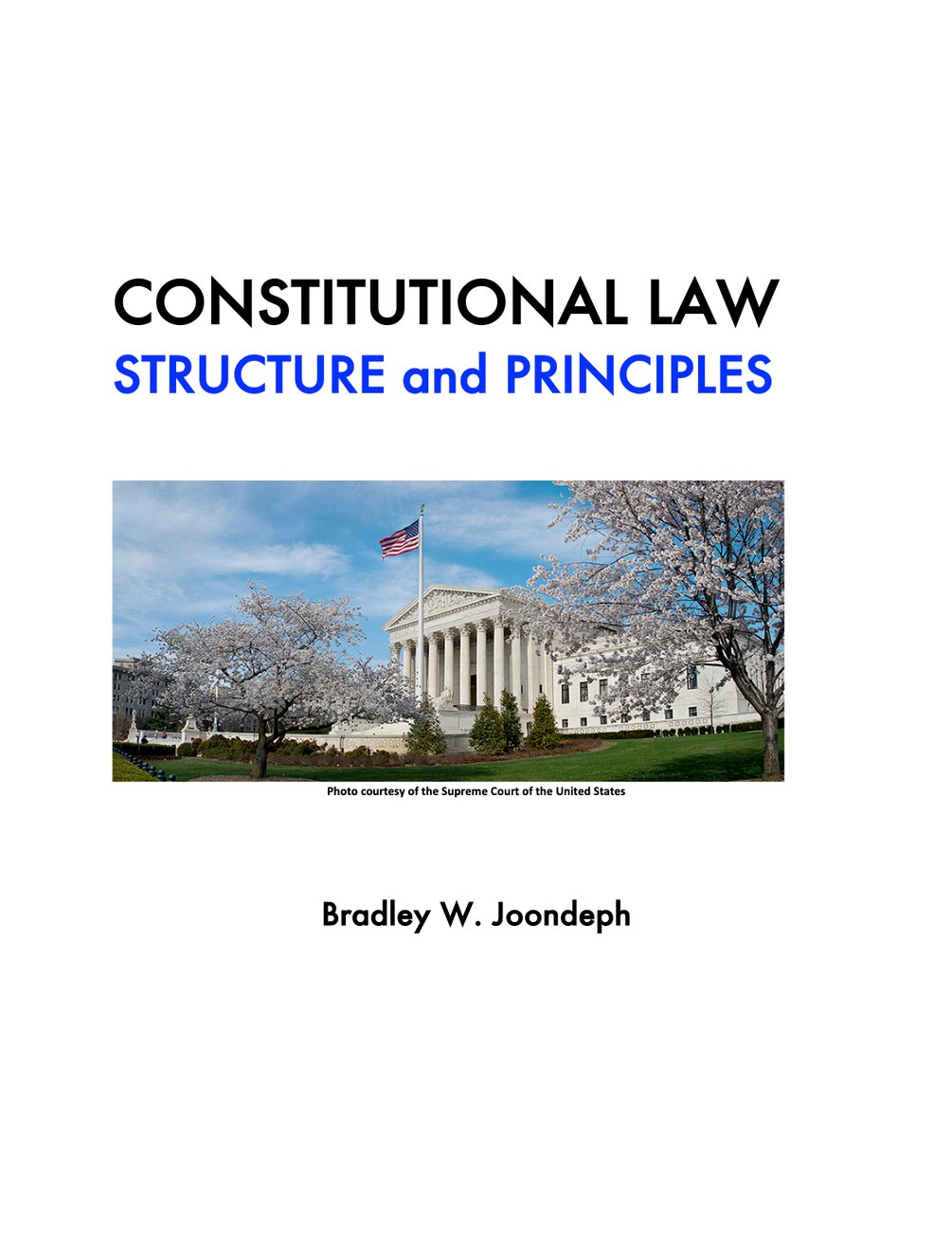 Constitutional Law: Structure and Principles