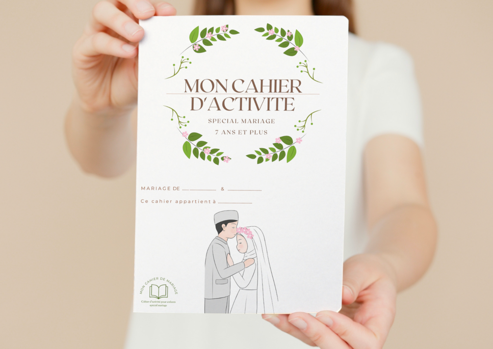 Cahier de mariage - Religion musulmane