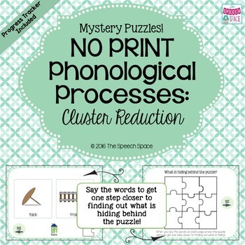 No Print Phonology: Cluster Reduction