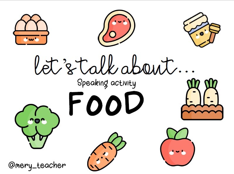 Let's talk about FOOD