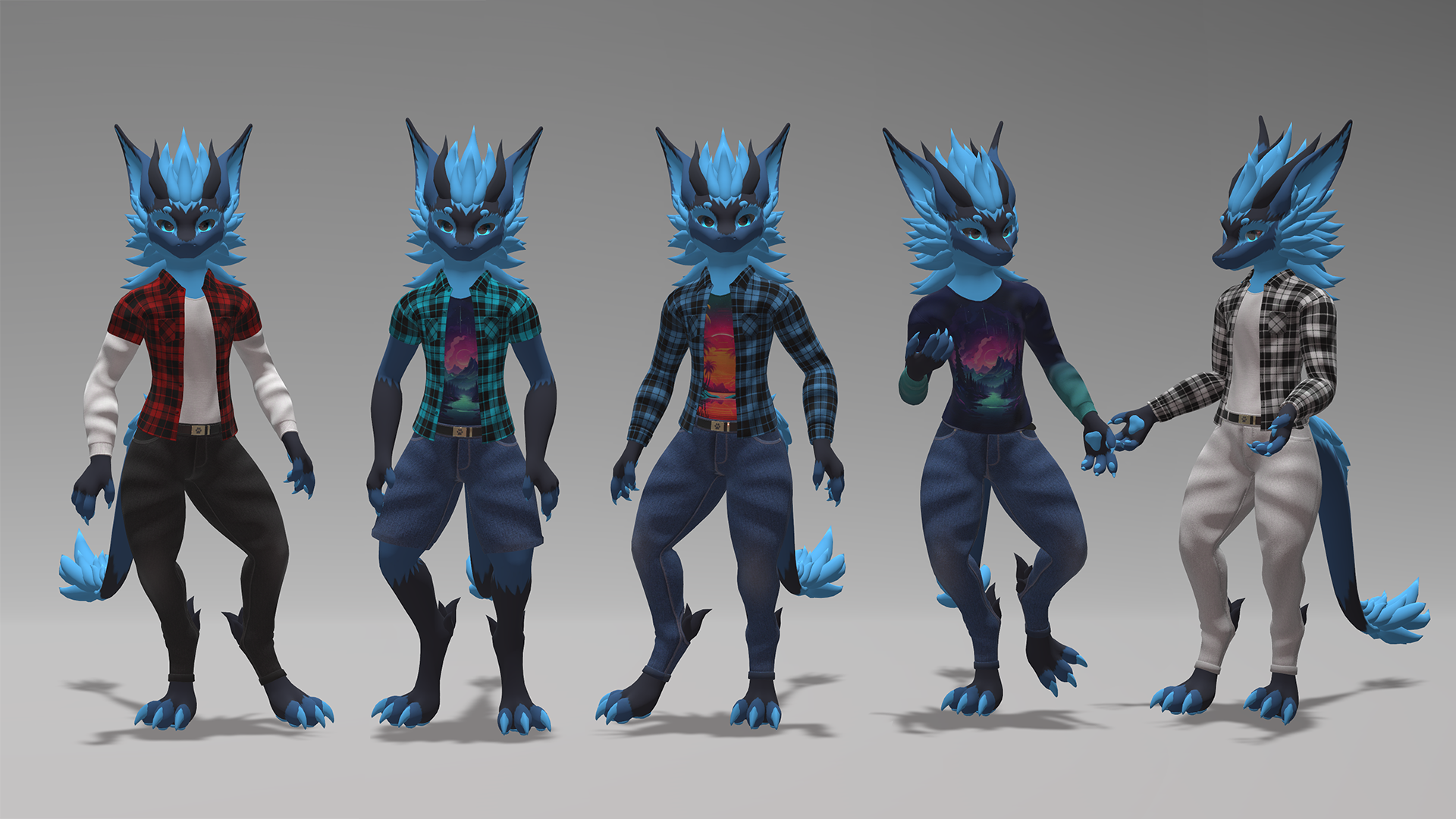 New release: Casual Style Outfit for Nardoragon - BurnsyShine (Dragon's Grace)