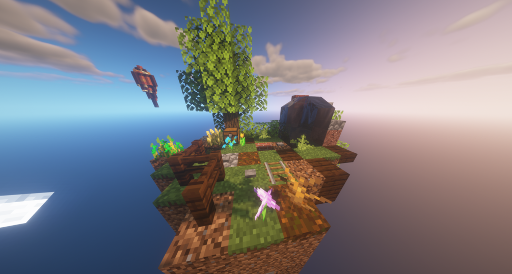 Medieval themed SkyBlock Map