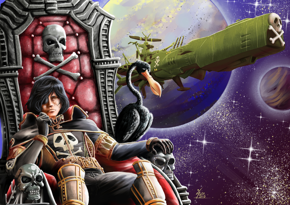 Capitão Harlock Art