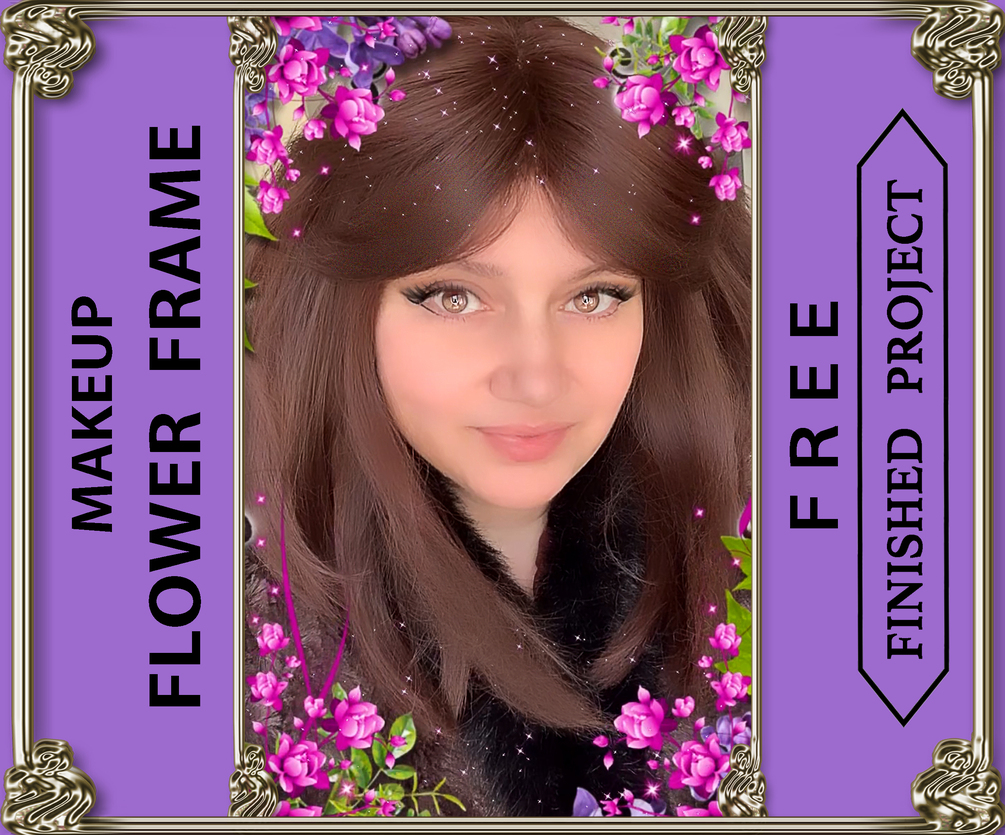 Makeup + Flower frame • Spark AR • Filter • Instagram