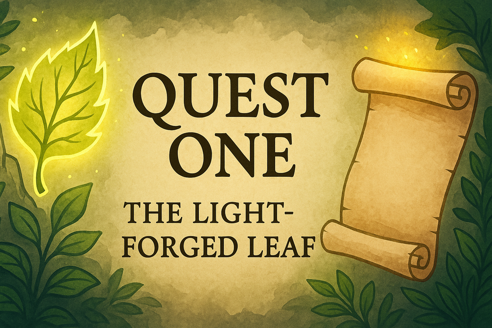 Quest One: The Light-Forged Leaf - A Dungeons and Dragons-Inspired ...