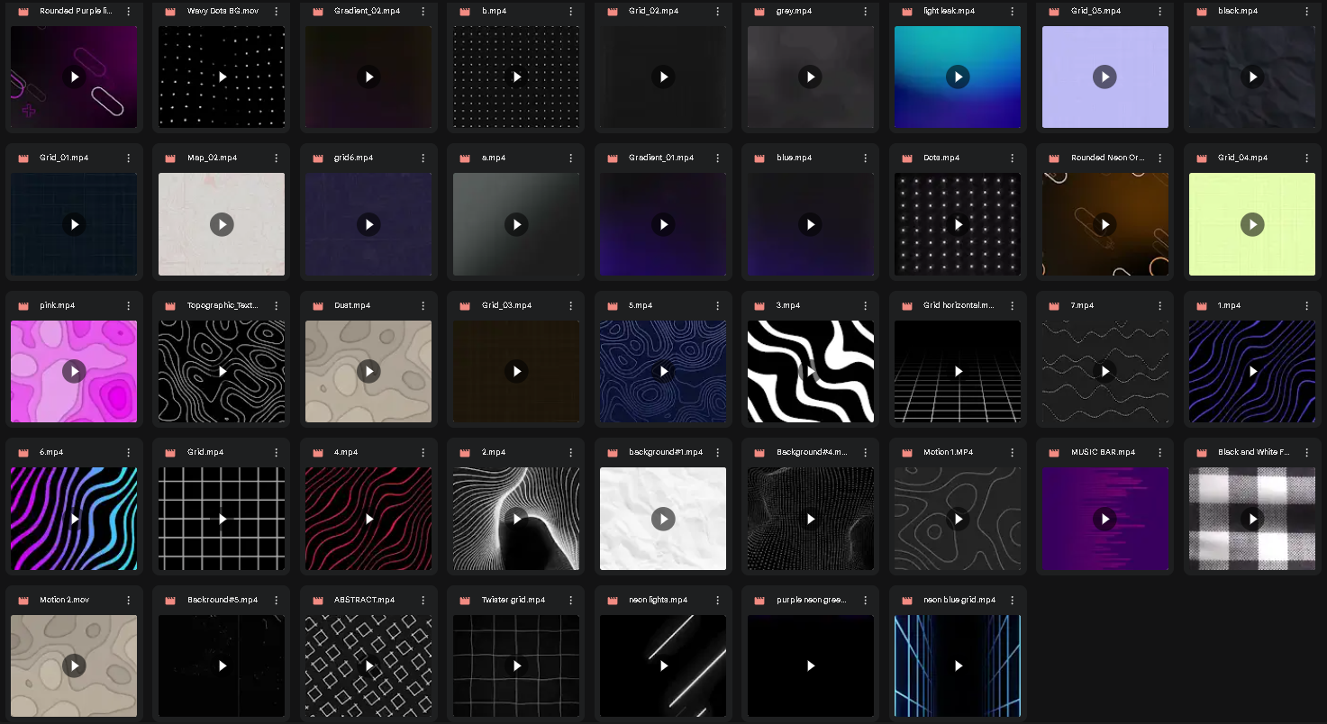 Best Motion Backgrounds