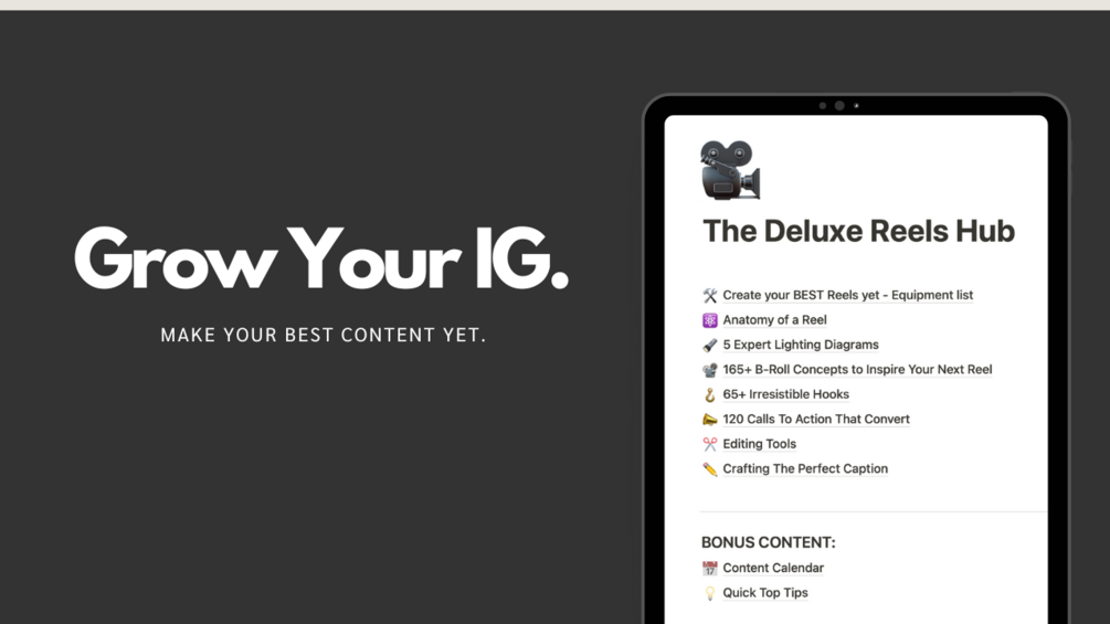 The Deluxe Reels Hub