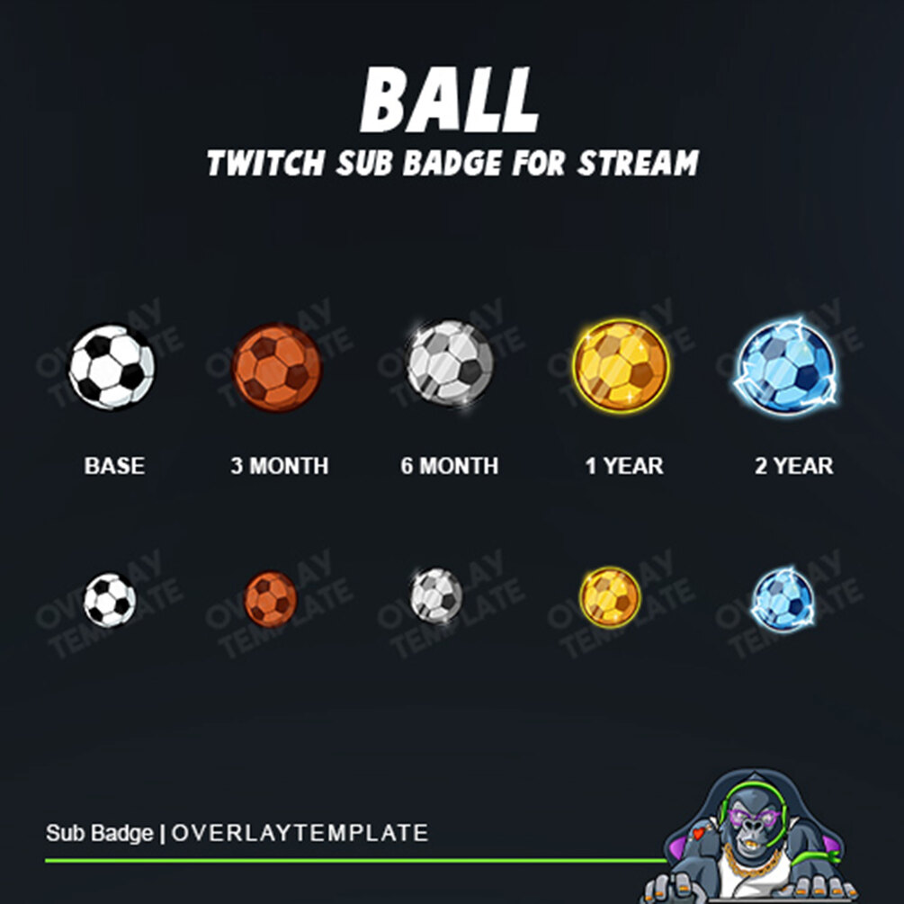 Ball – Sub Badges