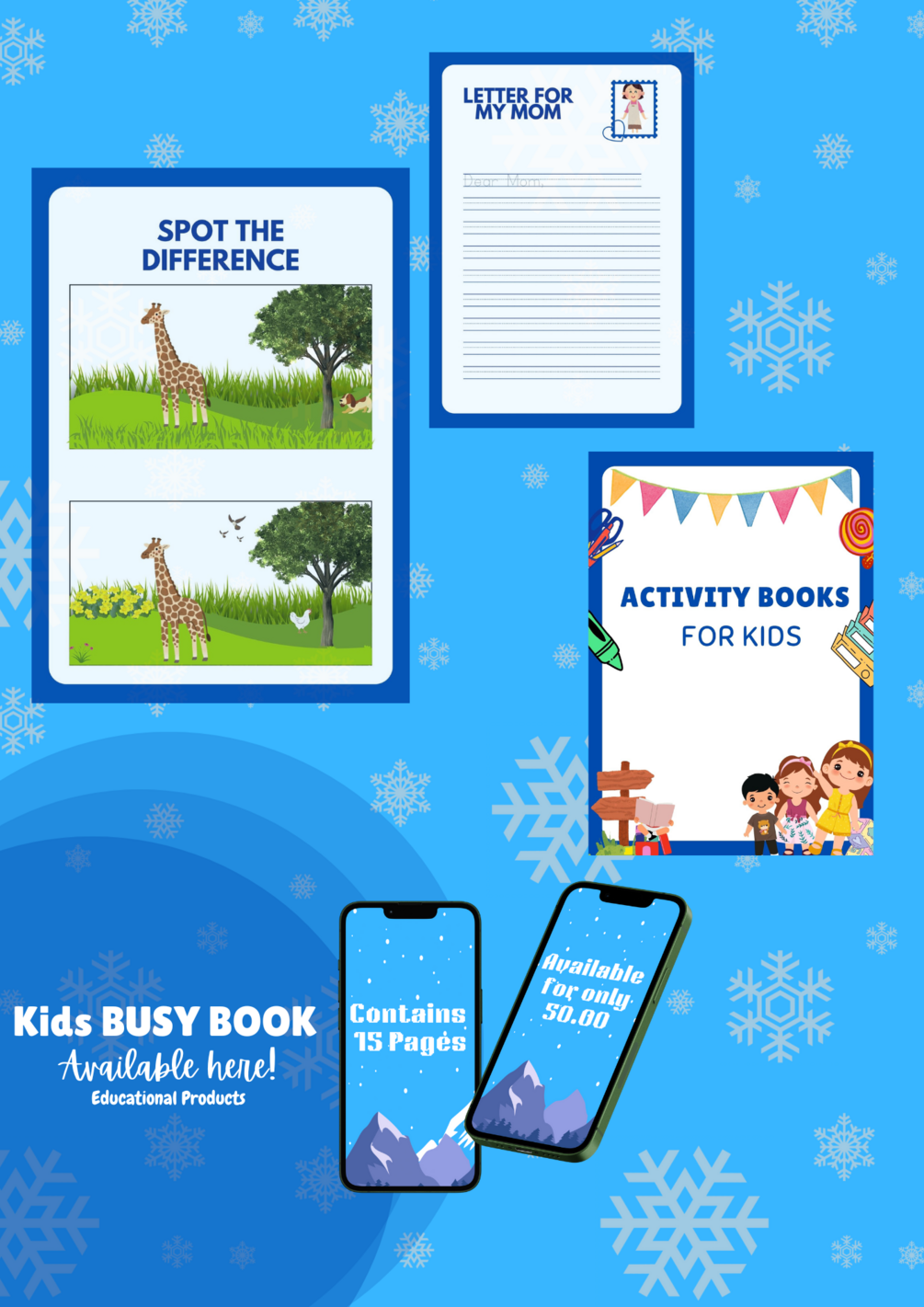 KIDS BUSY BOOKS {PRINTABLE PAGES}