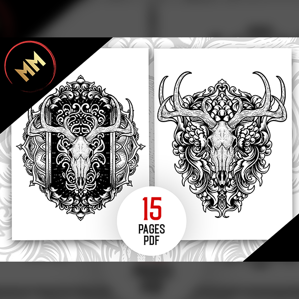 Miyamoto Musashi™ - Adult Coloring Pages