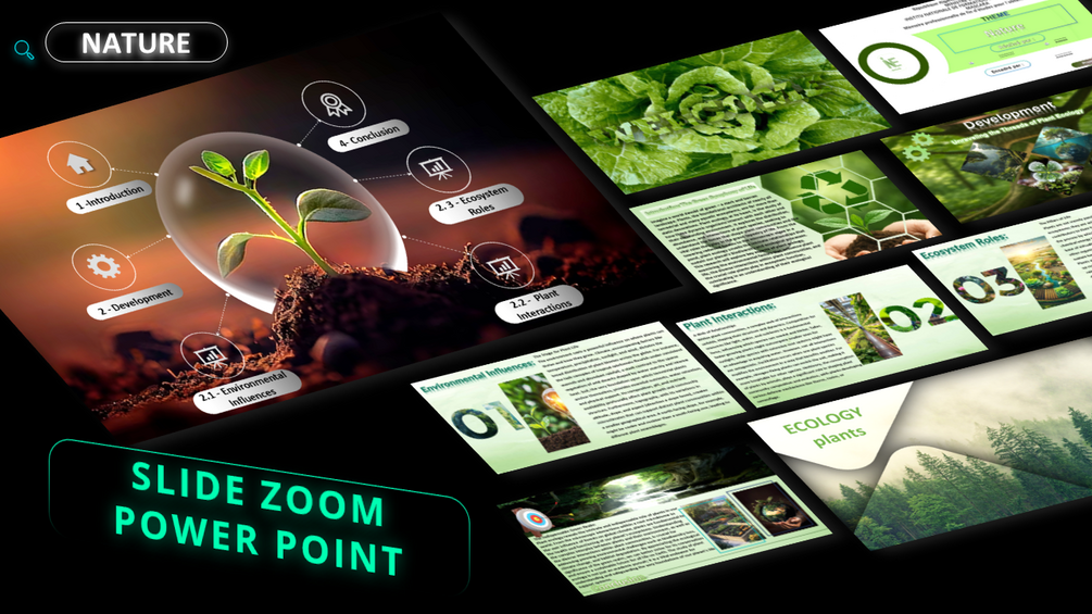 Professional Nature PowerPoint Presentation – Editable with Slide Zoom ...