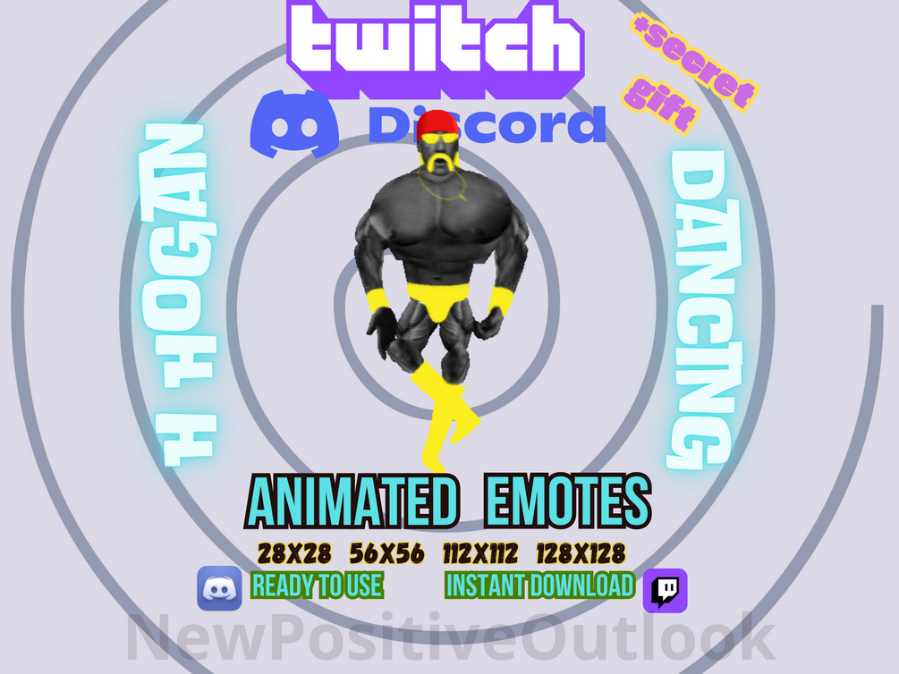 Animated H Hogan Dancing Emote for Twitch, Youtube and Discord ...