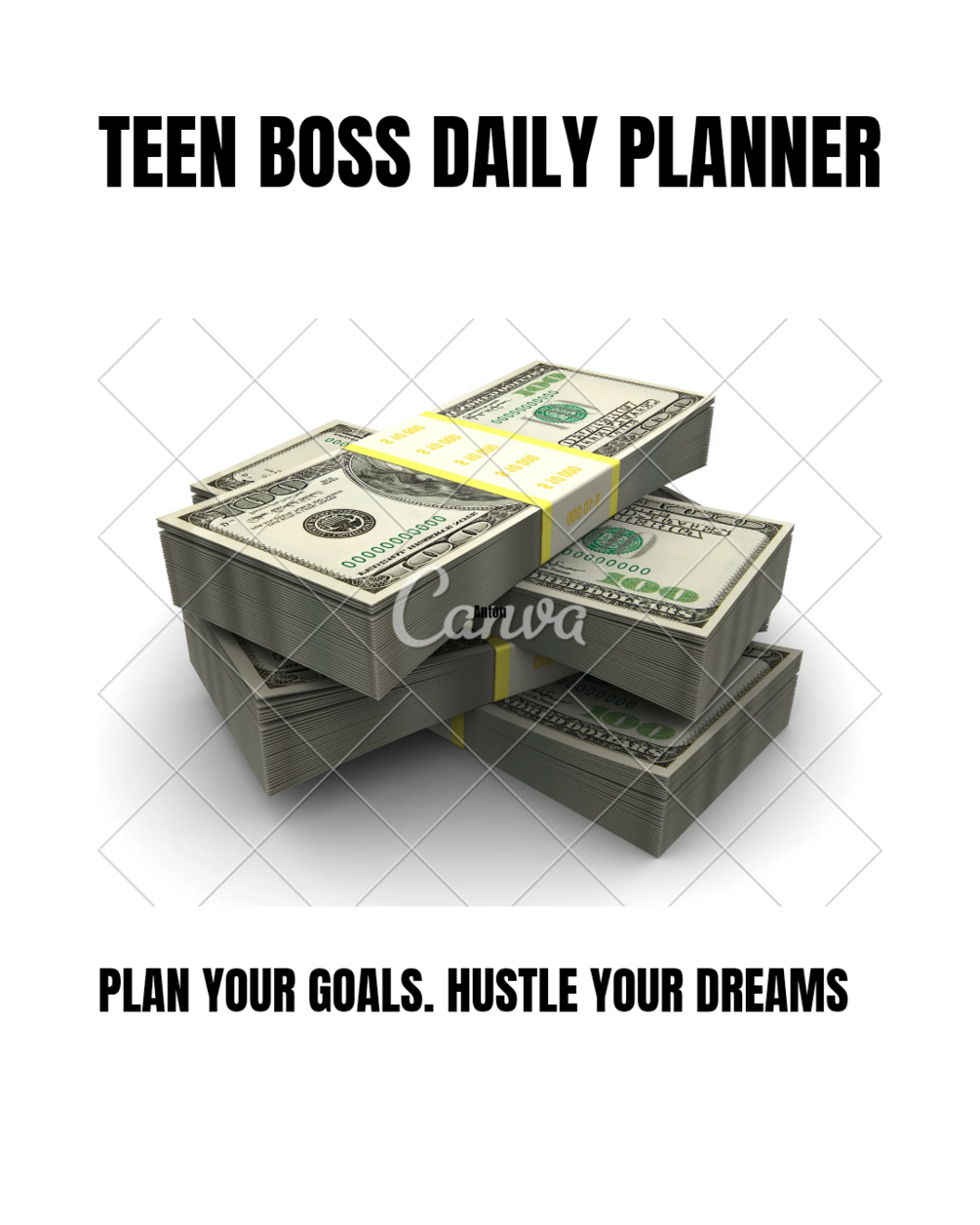 Teen boss daily planner