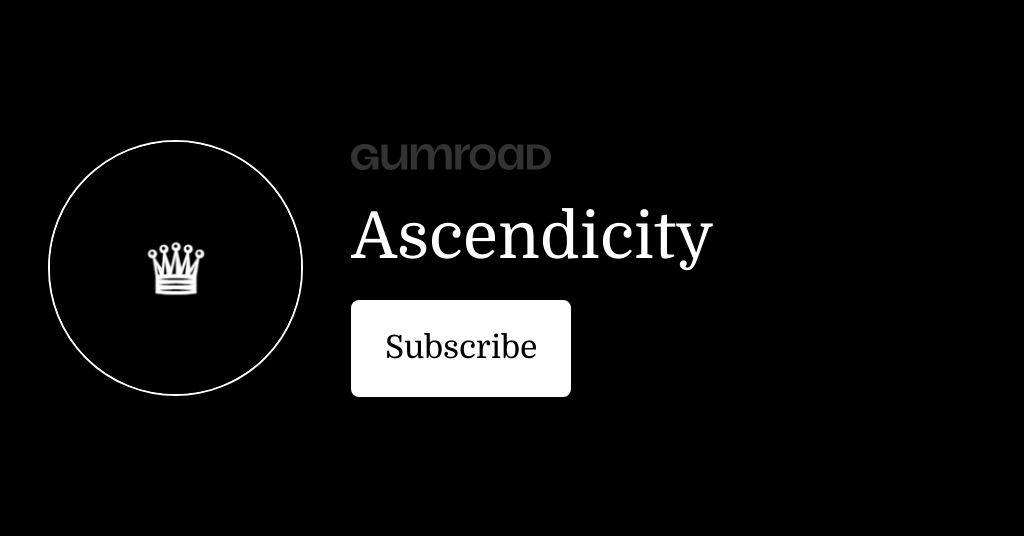 Ascendicity