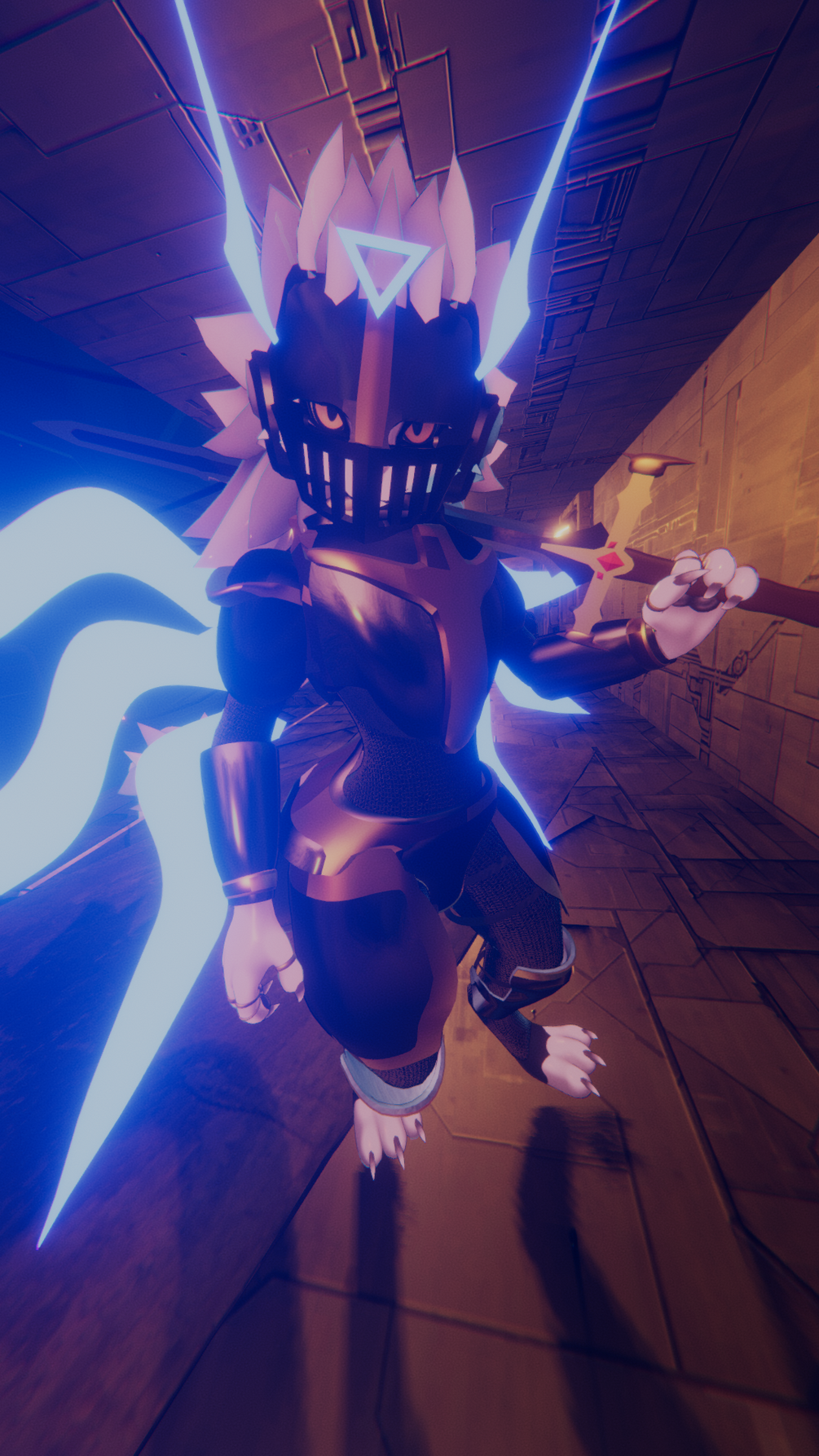 The Crusaders Fall, nova beast armor ((vrcfury))