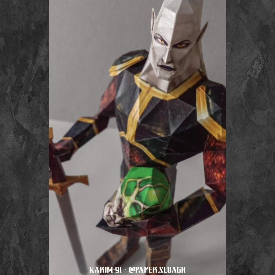 [Papercraft] Blood Omen1 Kain