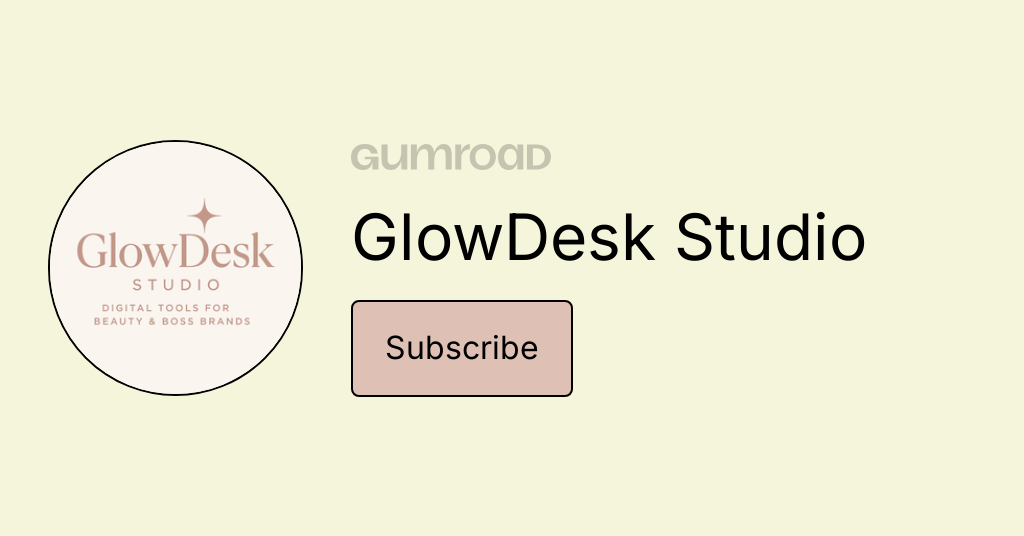 GlowDesk Studio
