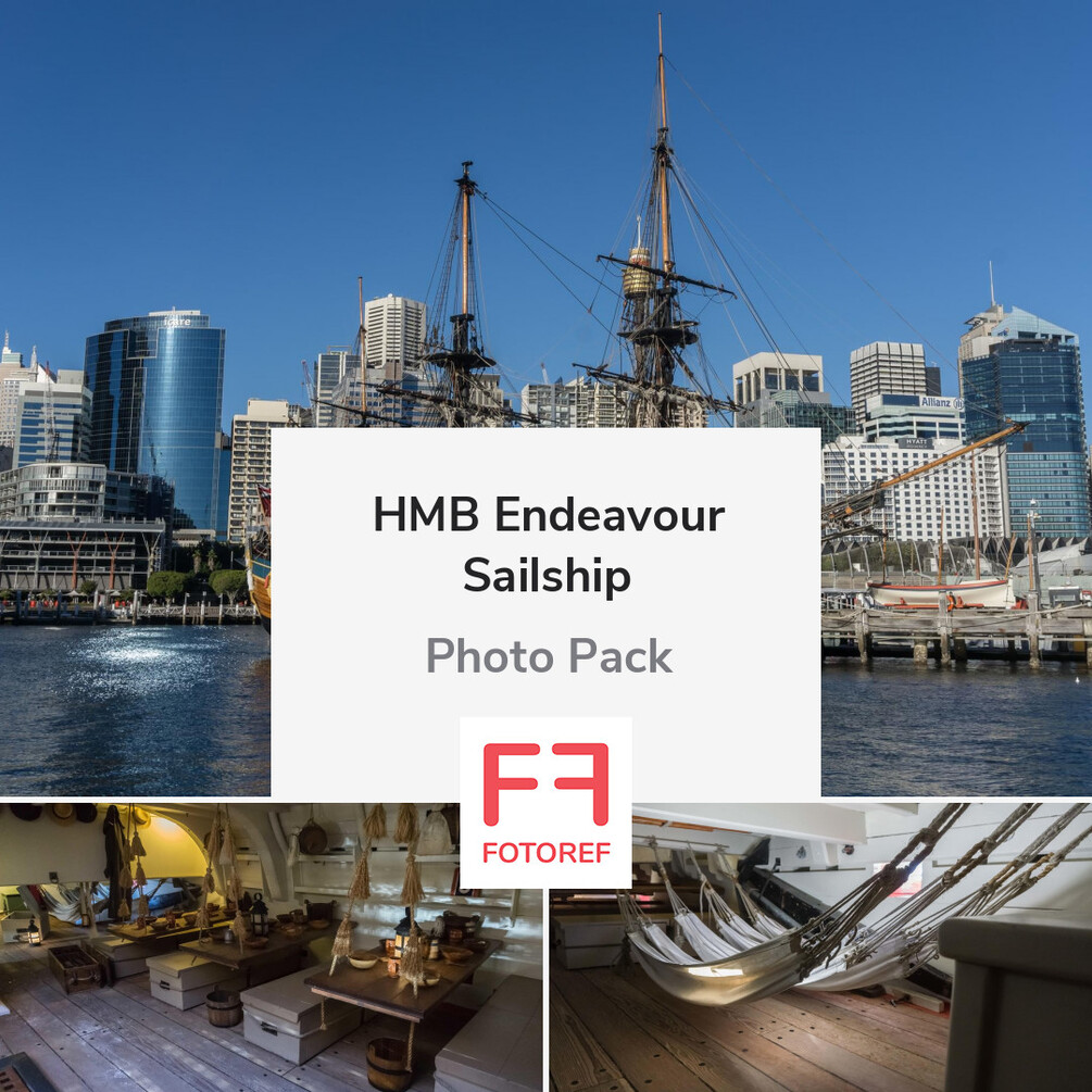 200 photos of HMB Endeavour Sailship